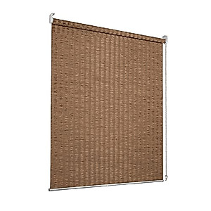 RED GRAPES Roller Window Shades,Light Filtering Roller Shade,Window Blinds,Roll Up and Down Blinds for Home,Easy to Install(Coffee, 58'')