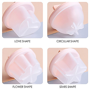 SHIDOW Egg Poacher Cups, Microwave Egg Poacher, Hard Boiled Egg Maker, Boiled Egg Cooker Without Shell, BPA Free Non-Stick Egg Poacher, Fast Poaching Egg Cooker for Hard Boiled Eggs