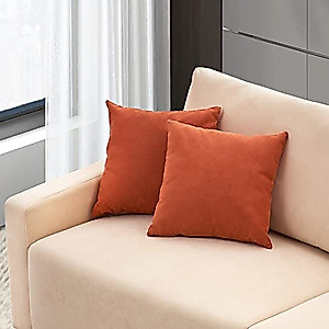 BAMOOLI 72.8'' Loveseat Sofa Couch, Mid Century Modern Linen Fabric Love Seat Sofa, Luxury 2 Seater Couch with Gold Metal Legs & 2 Throw Pillows, Comfy Couch for Living Room, Apartment, Office, Beige