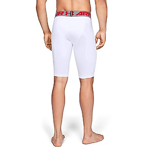 Under Armour Men's UA Utility Slider Baseball Shorts XL White