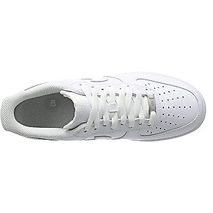 Nike Men's Air Force 1 Shoe, Pure Platinum/White/Pure Platinum, 10