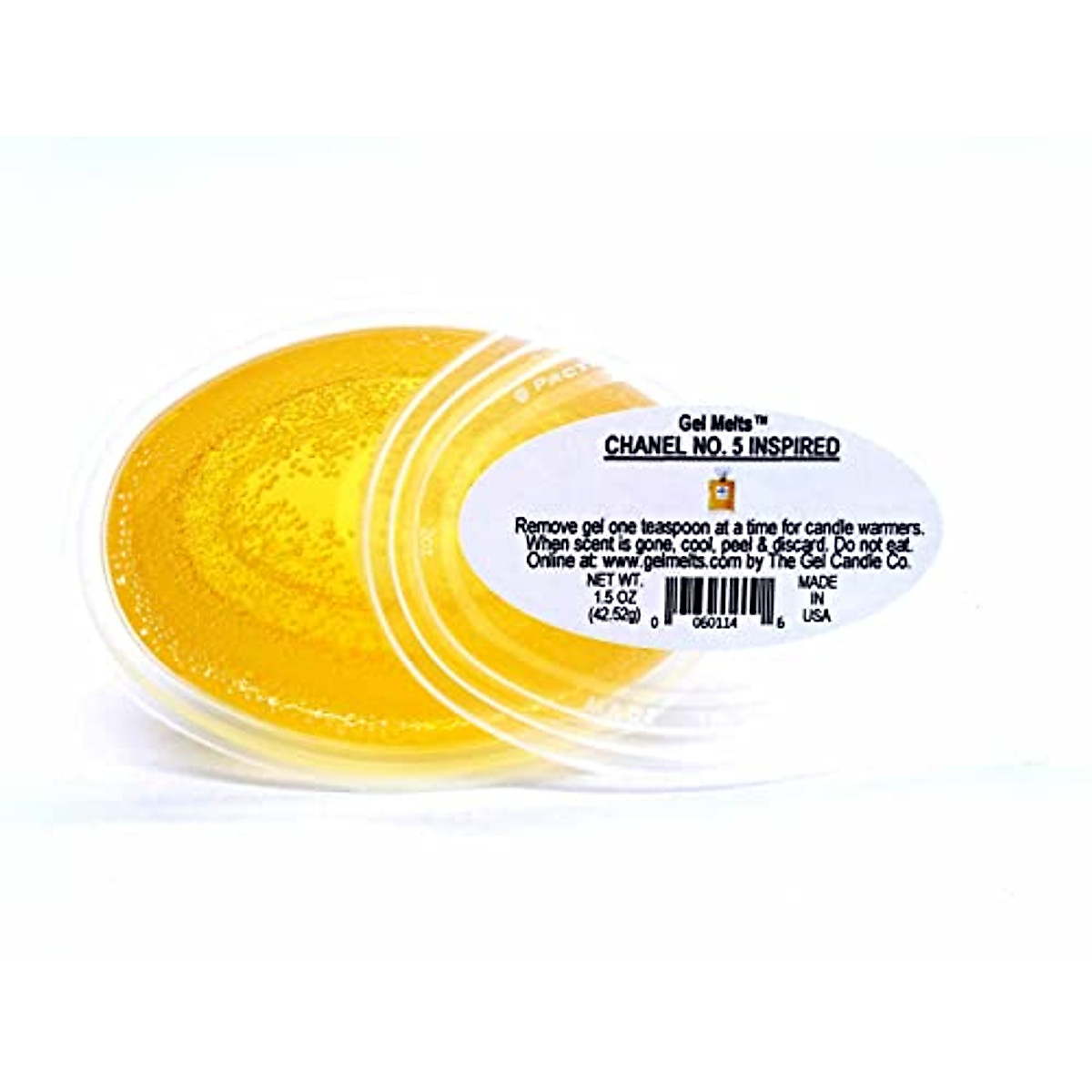 3 Pack CHANEL NO. 5 INSPIRED Aroma Gel Melts For Warmers And Burners By The Gel Candle Company PEEL, MELT AND ENJOY