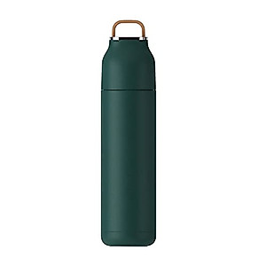 XDCHLK Thermos Bottle Vacuum Flask Stainless Steel Tumblers Travel Coffee Cups Insulated Lids Mug (Color : Gray)