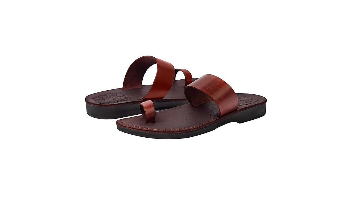 Genuine Leather Biblical Sandals - Holy Land Market