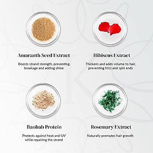 Kerotin Hair Thickening Spray with Keratin for Fine & Thin Hair Growth in Women, Heat Protectant, Repair Mist for Volume, Body & Shine, Diameter Booster, Natural, Sulfate & Cruelty Free, Made in USA