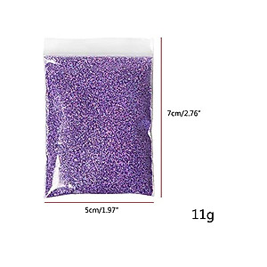 22 Color DIY Nail Resin Glitter Sequins Crystal Uv-Epoxy Jewelry Making Mold Filler Glitter for Crafts Resin Glitter Sequins for-Slime Crafts