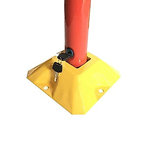 Parking Locks Parking Piles Parking Barriers Parking Space-Saving Lock Heavy Park Lane Barriers Folding Metal Bollards Bollard