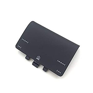 Replacement Battery Cover Back Door Case for Xbox One Elite Controller Battery Pack Case Parts (Black)