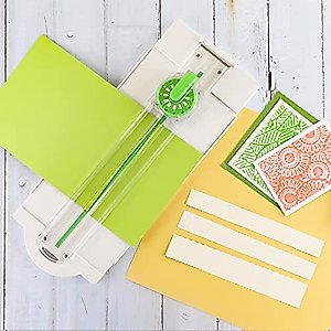 12-Shapes in 1 Craft Paper Edge Cutter,Paper Dial Trimmer Dial Trimmer With Measurements Paper Cutter Machine for Scrapbooking Decorative Wave Edges Cutting Tool Zig Zag Cutting Tool for Photo Card