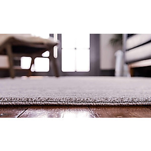 Unique Loom Fez Collection Tribal, Moroccan, Bohemian Area Rug, Runner 2' 0" x 6' 1", Gray/Beige