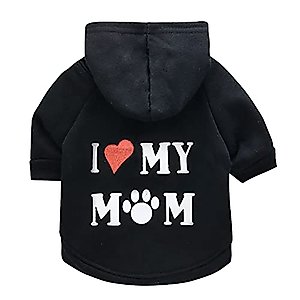 HonpraD Cute Girl Dog Clothes Fashion Small Pet Costume T-Shirt Dog Blend Puppy Clothes Cotton Pet Clothes Pet Winter