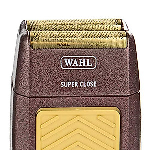 Wahl Professional 5 Star Series Shaver Shaper Replacement Super Close Gold Foil for Professional Barbers and Stylists - Model 7031-200