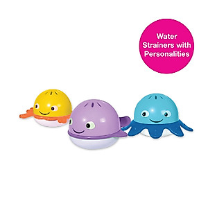 Edushape Bath Pals 3 Pack Toddler Bath Tub Bathtime Pool Water Toys for 18 Months Above