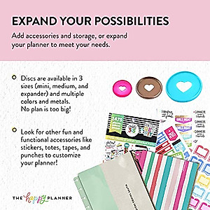 The Happy Planner Classic Pen Case - Journaling & Planner Accessories - Whatever! Theme - Zippered Pouch - School Supplies