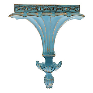 BESTOYARD Floating Shelves Wall Hanging Shelves Storage Racks Hanging Storage Wall Shelf Rustic Resin Wall Shelves for Home Decor Storage Hanging Bathroom Shelves