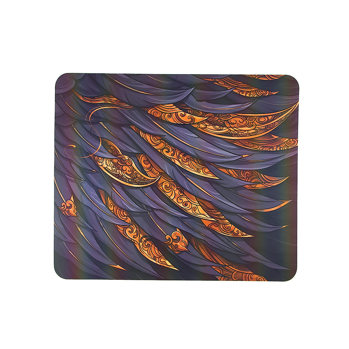 Esports Tiger Esptiger WuXiang X Gaming Mouse Pad - Large (480 x 400 x 3mm) - Non-Slip Rubber Base, Rainbow-Pearl Film