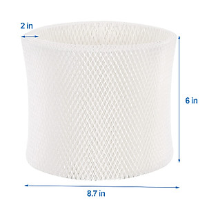 Humidifier Wicking Filters Fit for Honeywell HC-888 Model Series, Fit for Honeywell Humidifier Filter Replacement Filter C (2 Pack)