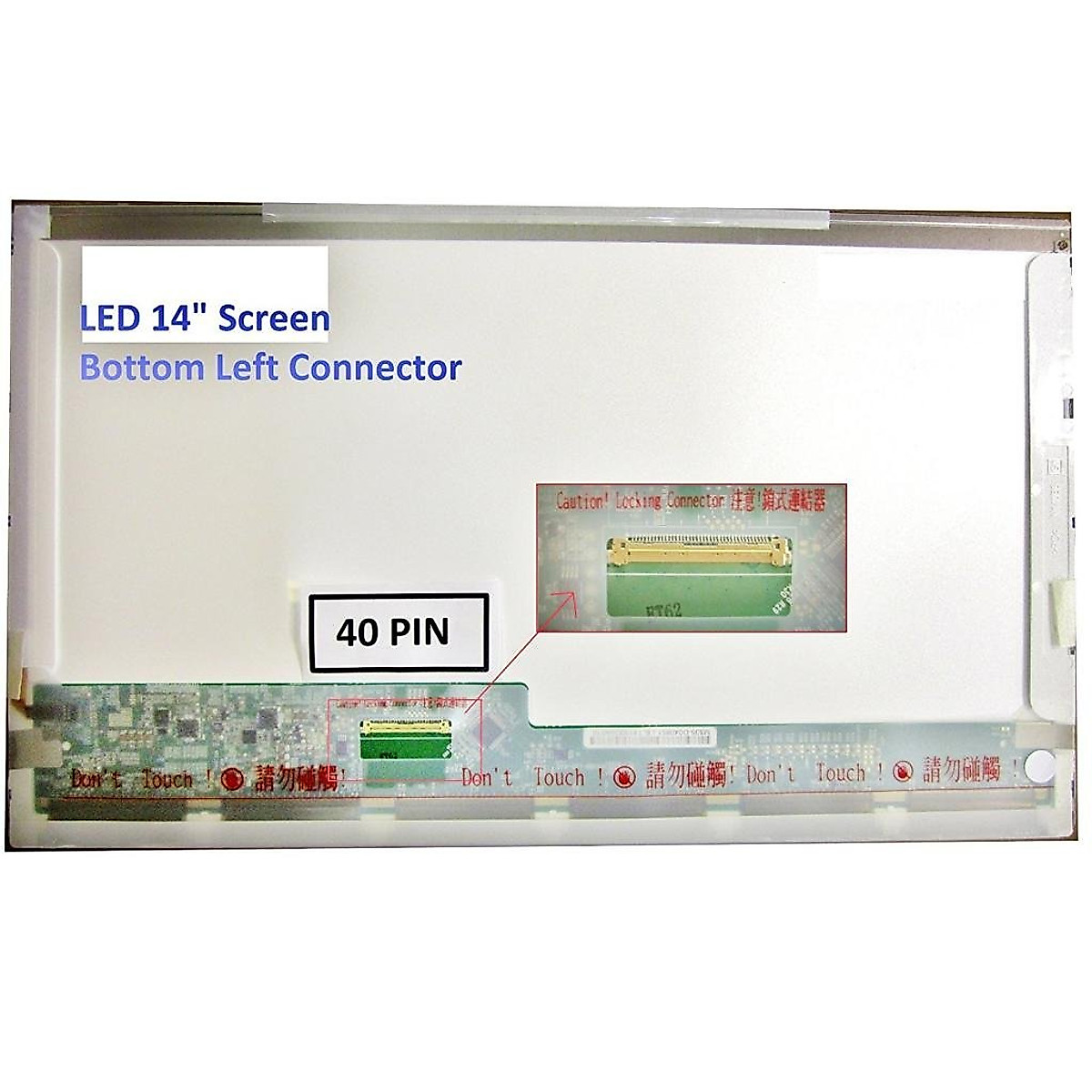 Hp G42-415dx Replacement LAPTOP LCD Screen 14.0" WXGA HD LED DIODE (Substitute Only. Not a )