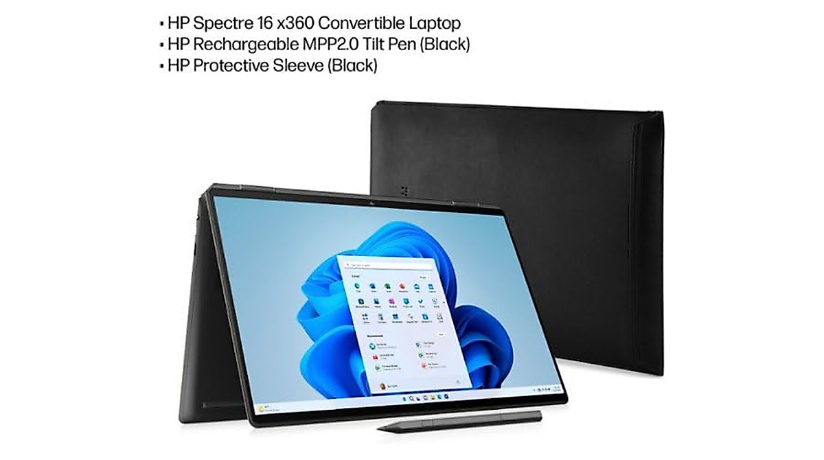 HP Spectre 2-in-1 Laptop 16" 3K+ Touch Screen | Intel i7 & 16GB RAM