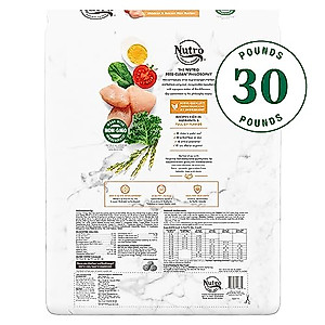 NUTRO NATURAL CHOICE Large Breed Puppy Dry Dog Food, Chicken & Brown Rice Recipe Dog Kibble, 30 lb. Bag