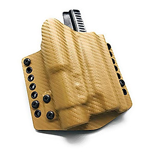 Neptune Concealment Kydex Holster for H&K vp9sk - Light / Laser Bearing Nestor Series IWB or OWB - Veteran Made in USA