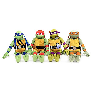 Nickelodeon Teenage Mutant Ninja Turtles Raphael Plush Pillow Buddy - Super Soft Stuffed Character Pillow - Polyester Microfiber, 26 Inches