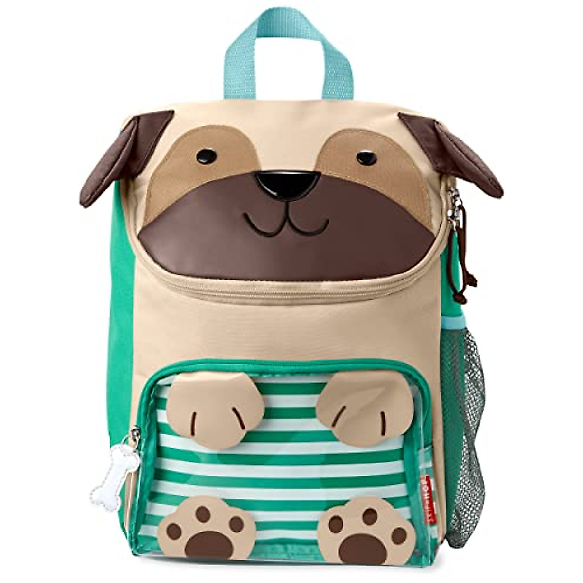Skip Hop Big Kid Backpack, Zoo Kindergarten Ages 3-4, Pug