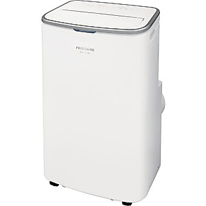 Frigidaire FHPC102AB1 Portable Air Conditioner with Remote Control for Rooms, Up to 350 Sq. Ft, White