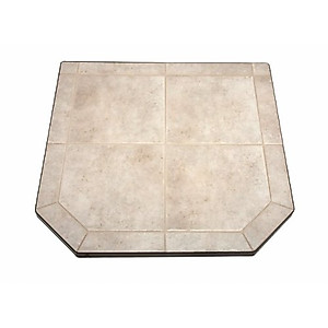 Chimney 49706 Carmel Tile Double Cut Stove Board- 48 in. x 48 in.