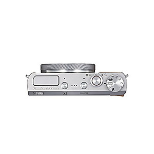 Canon PowerShot G9 X Mark II Compact Digital Camera w/ 1 Inch Sensor and 3inch LCD - Wi-Fi, NFC, & Bluetooth Enabled (Silver)