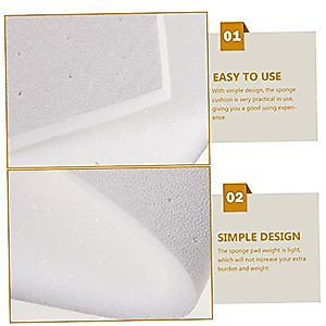 LIFKOME 5pcs Box Ring Tray Core Ring Display Pads Ring Inserts for Loose Rings Ornament Earrings Black Ring Insert Ornament Tray Drawer Liner Ear Stud Pad Accessories Sponge Travel Jewelry