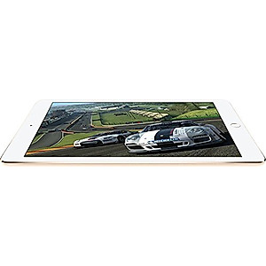 Apple iPad Air 2, 64GB, 4G + Wi-Fi - Gold (Renewed)