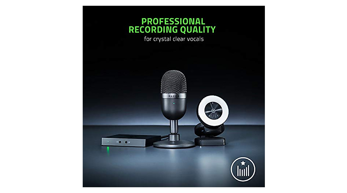 Razer Seiren Mini USB Microphone for Streaming & Gaming | Professional ...
