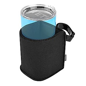 Drinking Cup Holder, Patio Curved Chaise Chair Cup Holder, Drink Holder for Swing Chair Hammock Chair Wicker Chair Egg Chair, Universal Cup & Bottle Holder for Beach Chair, Golf Cart, Wheelchair