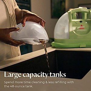 BISSELL Little Green Multi-Purpose Portable Carpet and Upholstery Cleaner, 1400B