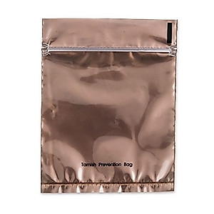 Anti Tarnish Prevention Bags Perfect for Jewelry Storage Size: 4" x 4" (Package of 10)