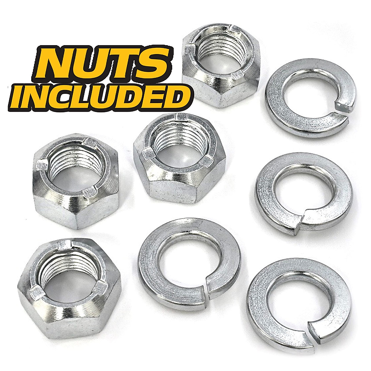 HD Switch - Adjustable LH/RH Steering Drag Link Set fits 436884 & 436885 Husqvarna Craftsman AYP Poulan Pro Jonsered RedMax, fits 532436884 & 532436885, 583513301 & 583513401 +Plus 2 Sector Gear Caps