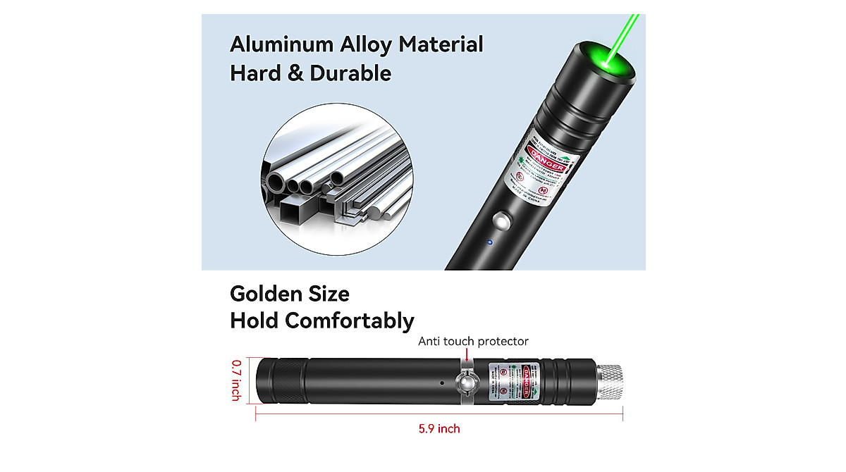 Rechargeable Green Flashlight for All Your Needs