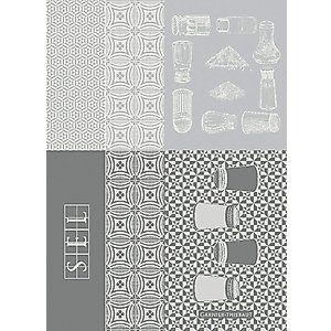 Garnier Thiebaut Salieres Blanc Kitchen Towel, 22"x30"