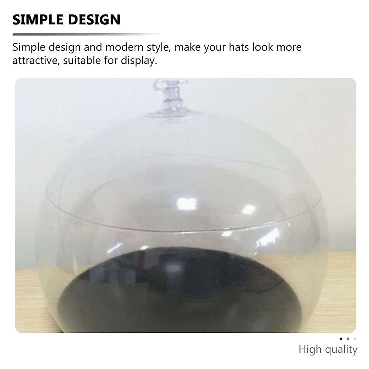 FOMIYES Baseball Caps Shaper Inner Support Inflatable Hat Holder Hats Shaper wig shaper display holder