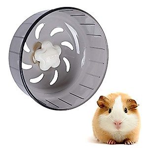 POPETPOP Hamster Wheel Silent Spinner - Small Rat Wheel Exercise Running Wheel for Hamsters, Gerbils, or Mice