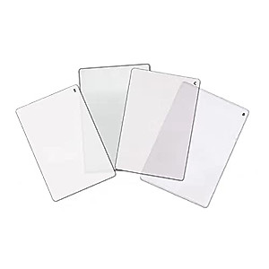 Bira Craft Cutting Mat Set, 4 PC, Platform + Plate B + Magnetic Cutting Mat + Embossing Plate E, for Bira 6 inch Magnetic Die Cutting & Embossing Machine