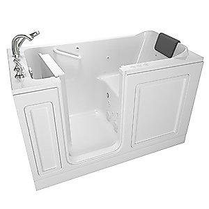 American Standard 3260.219.CLW Acrylic Whirlpool and Air Spa 32"x60" Left Side Door Walk-In Bathtub in White