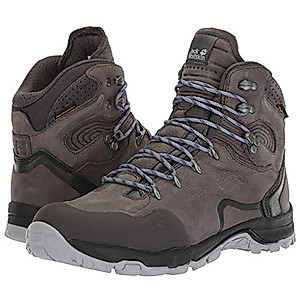 Jack Wolfskin ALTIPLANO Prime Texapore MID W Women's Waterproof Hiking Trekking Boot, dark steel, US 8.5 D US