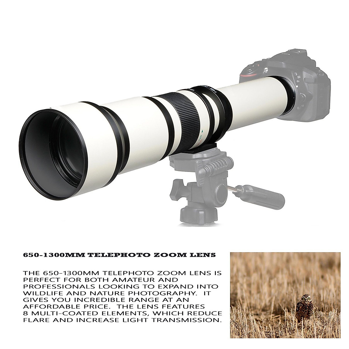 Canon EOS 5D Mark IV DSLR Camera w/ 24-105mm USM Lens Bundle + Canon EF 75-300mm III Lens, Canon 50mm f/1.8, 500mm Lens & 650-1300mm Lens + Backpack + 64GB Memory + Monopod + Professional Bundle