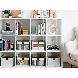 StorageWorks 3-Pack Closet Storage Bins with 6-Shelf Hanging Closet Organizer