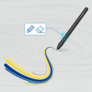 XPPen PN01 Battery-Free Stylus 8192 levels of Pen Pressure Sensitivity Compatible with XPPen Star03 Star06 StarG430S StarG640 M708 Graphic Drawing Tablet (Black)