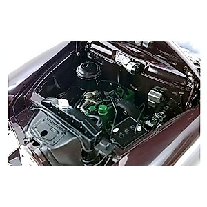 1951 Studebaker Champion Black Cherry Limited Edition to 500 Pieces Worldwide 1/18 Diecast Model Car by Acme A1809201