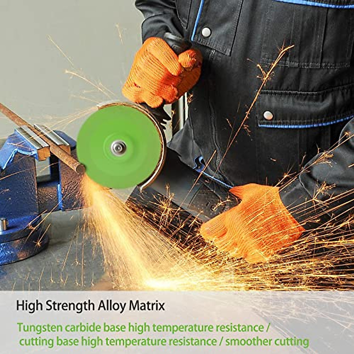 4 Inch Glass Cutting Disc for Angle Grinder, Ultra-Thin Glass Cutting Disc Ceramic Diamond Cutting Tool Glass Grinding Saw Blade Wheel