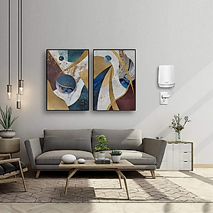 PETIMETI Wall Mount for Netgbear Orbi WiFi 6 Router with Sturdy Metal Stand Compatible Orbi WiFi 6 Router RBK753 RBK852 RBK853 RBS750 RBK752 RBK850 RBS750 RBS751(1 Pack)